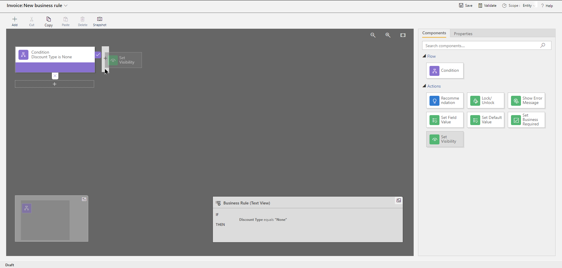 How to Apply Business Rules to the Model-driven Forms