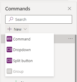 Add Custom Commands to Command Bar using Command Designer