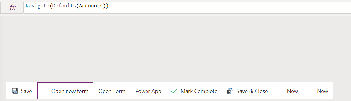Add Custom Commands to Command Bar using Command Designer