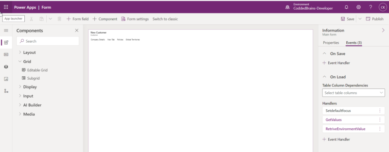 Client Side Scripting in Dynamics 365