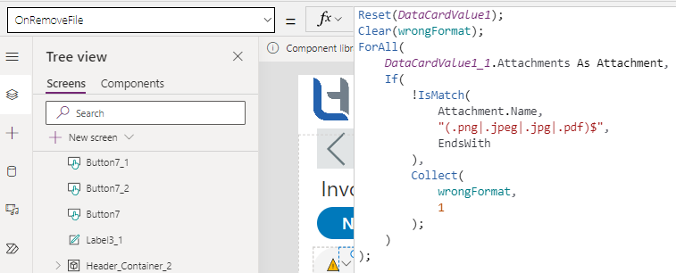 How To Restrict Uploading Different File Formats in Canvas App