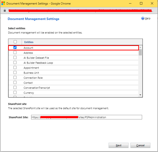 SharePoint Document Management Integration with Dataverse