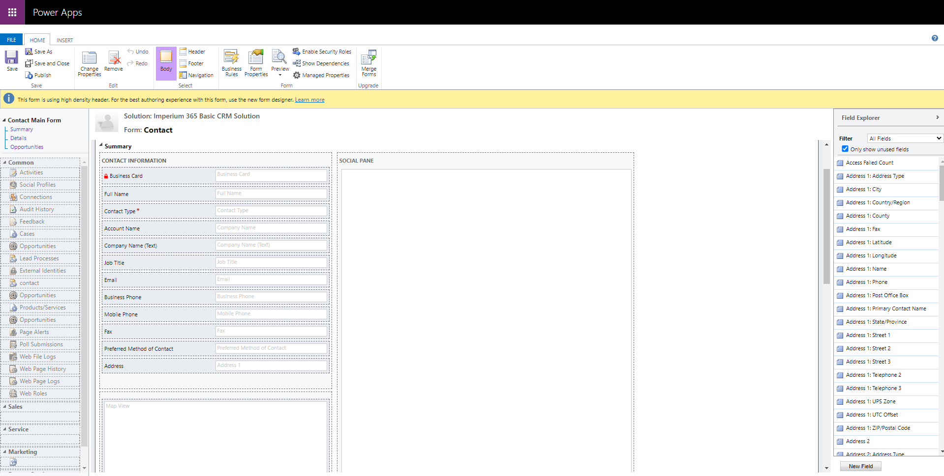 Use Business Card Reader Control to scan your Contacts Information