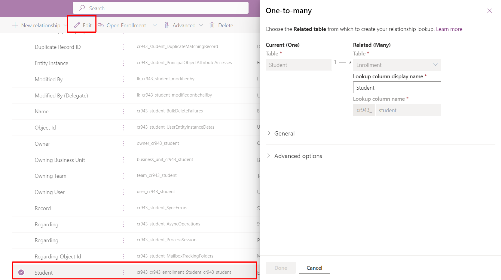 How to Configure or Create Relationships in Tables Part IV