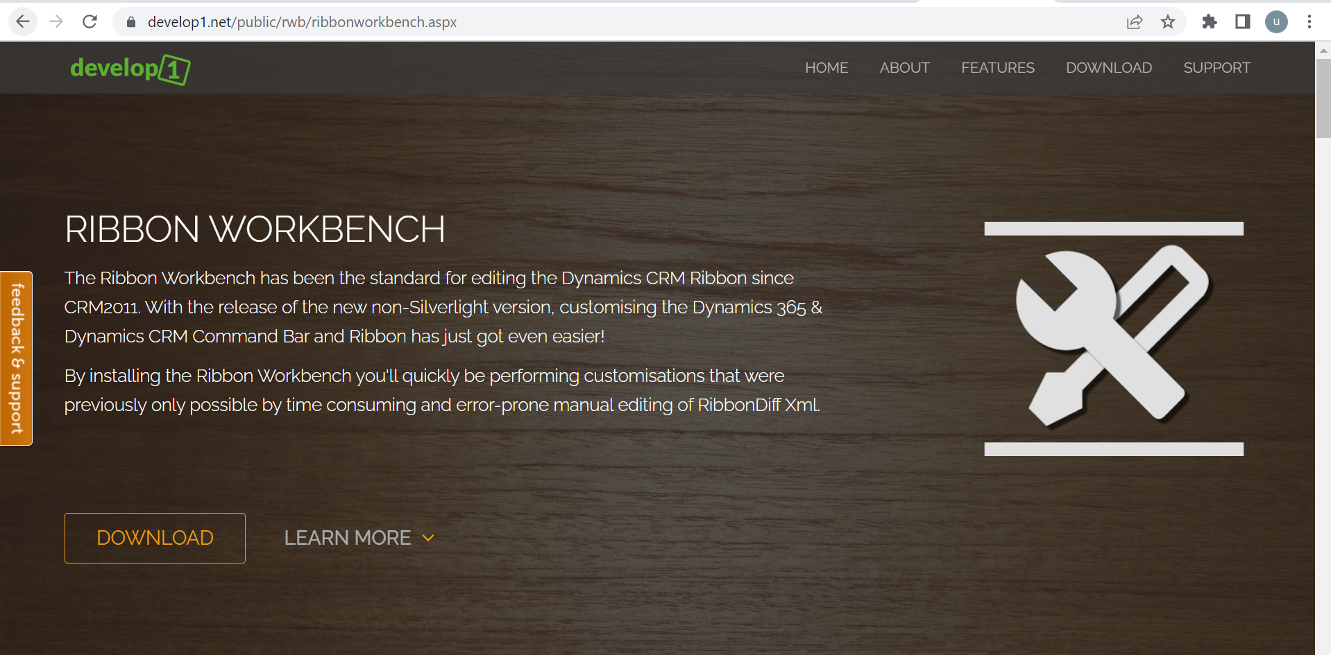 Use of Ribbon Workbench