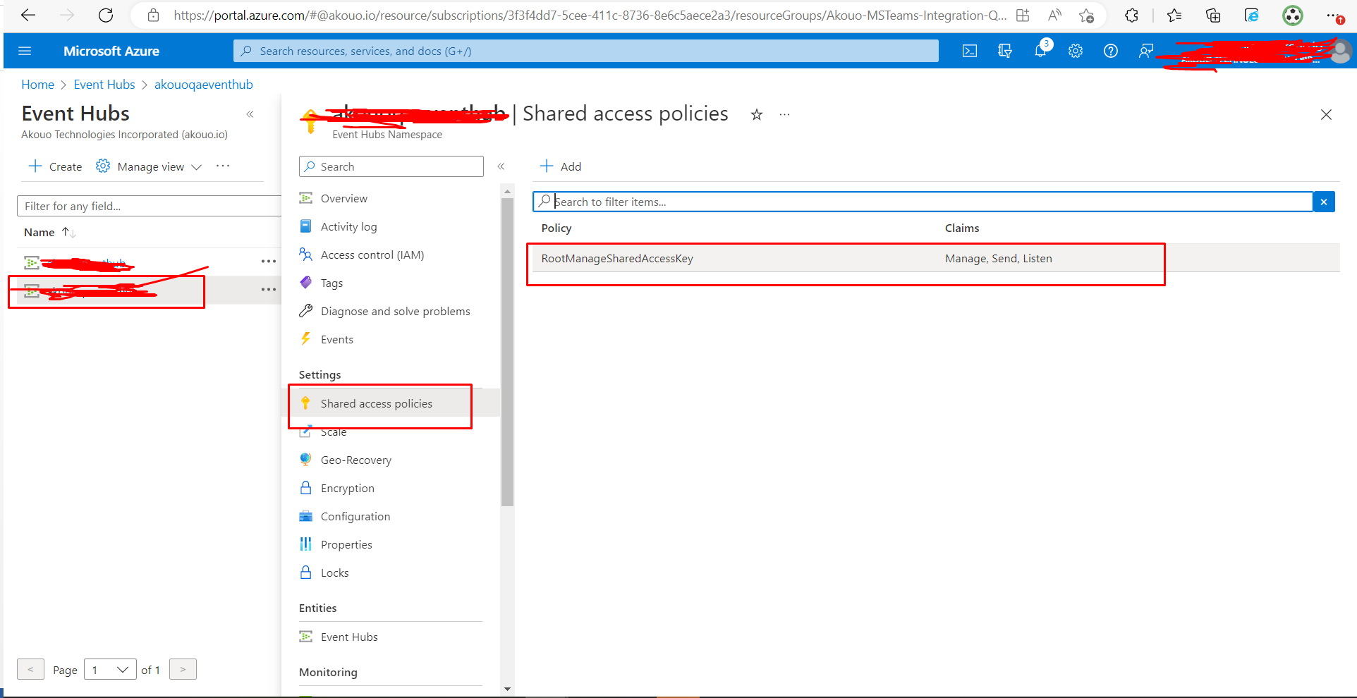 Get Azure communication service (ACS) events using Power Automate