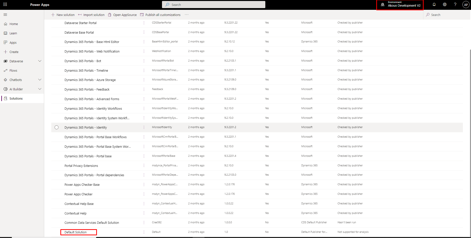 How to change the connection references from your managed solution
