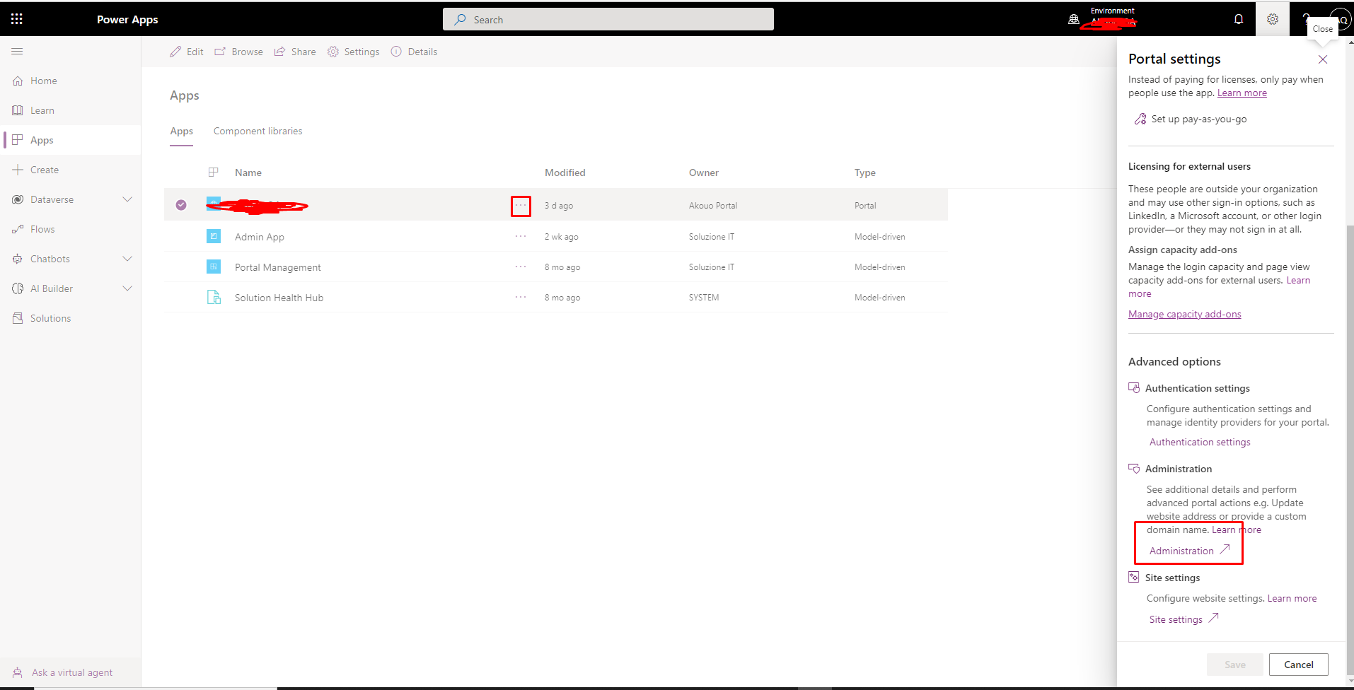 How to set up Custom Domain for PowerApps Portals