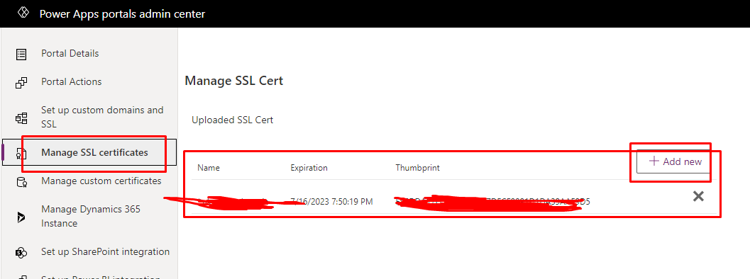 How to set up Custom Domain for PowerApps Portals