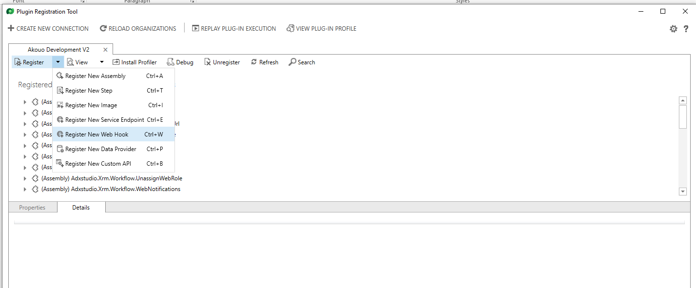 Using Webhook To Trigger Automate Flow On Association-Disassociation