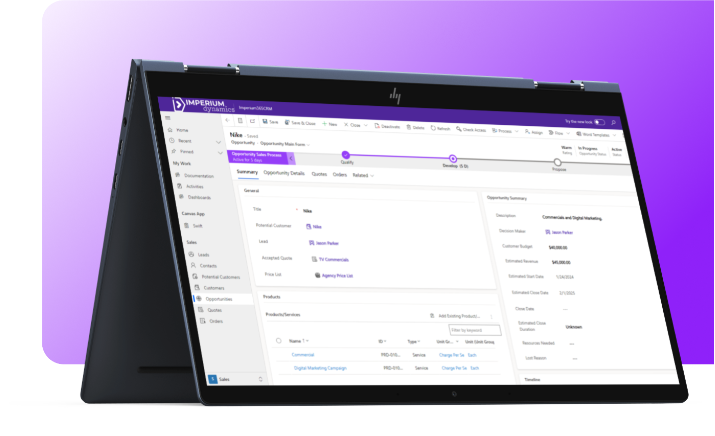 Imperium365 Starter CRM | Imperium Dynamics